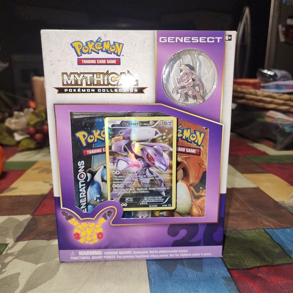 Pokémon | Toys | Pokemon Genesect Mythical Collection Box | Poshmark